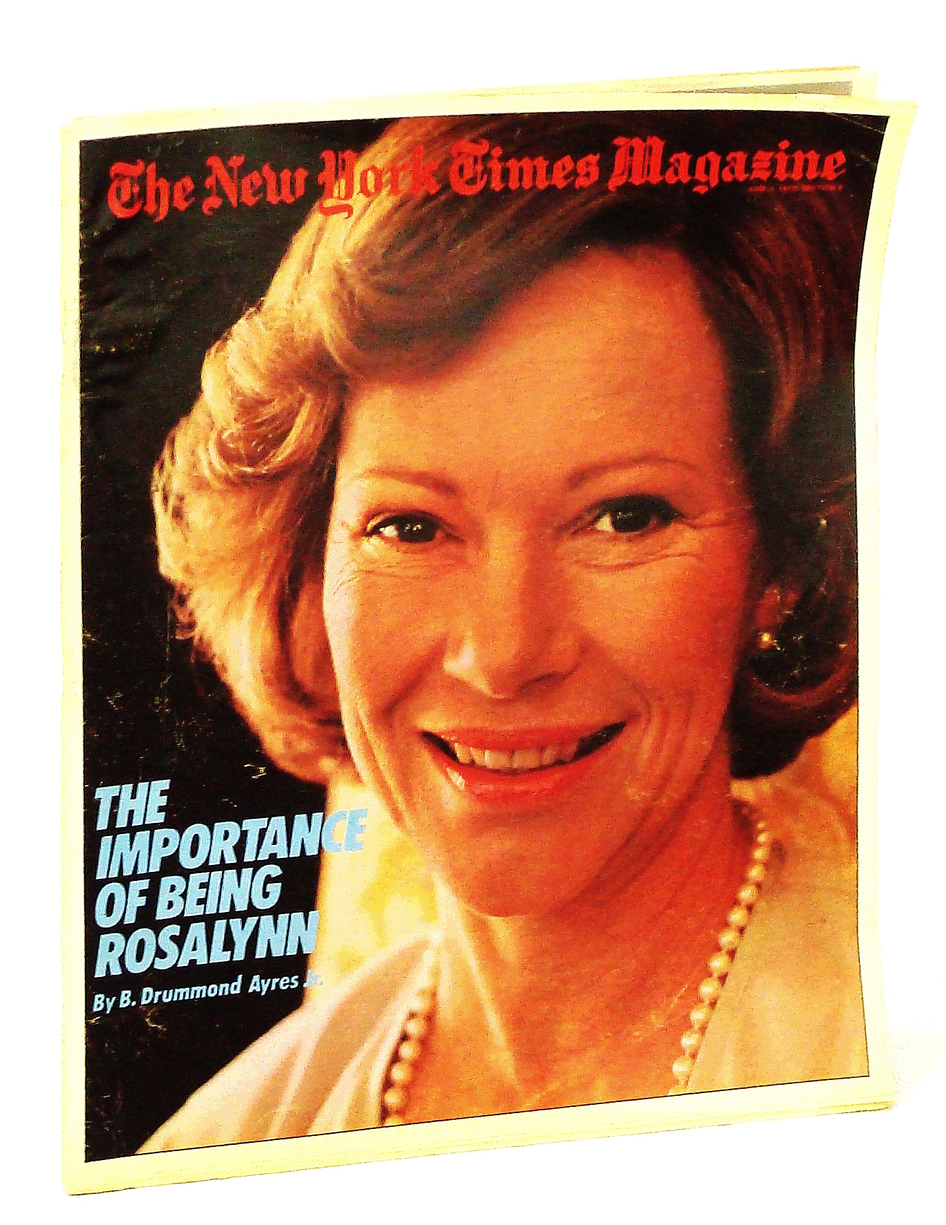 The New York Times Magazine, June 3, 1979: Rosalynn Carter Cover Photo