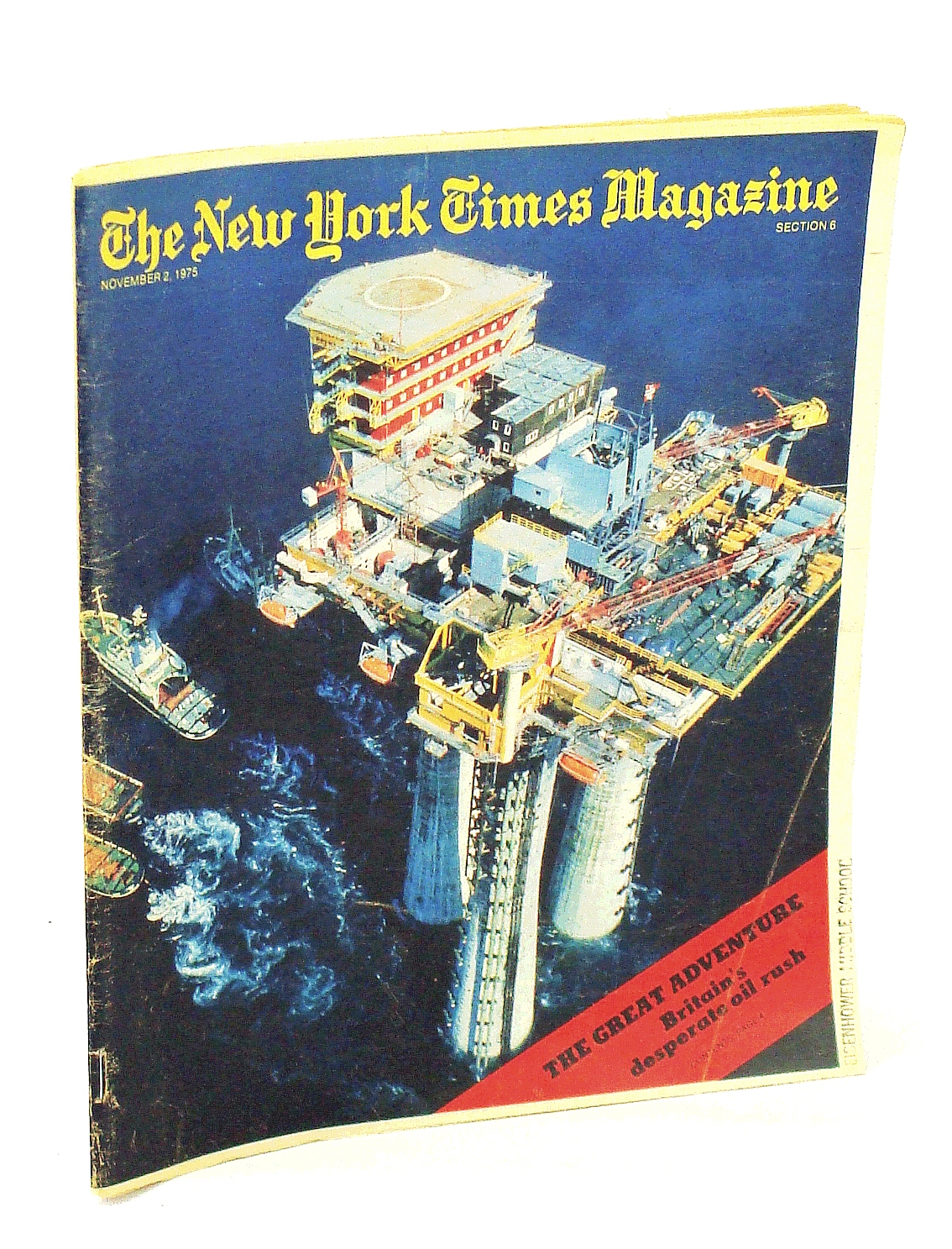 The New York Times Magazine, November [Nov.] 12, 1975: Pablo Picasso ...