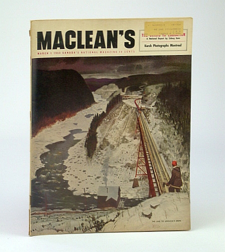 Maclean's, Canada's National Magazine, March (Mar.) 11, 1953 - Boy ...