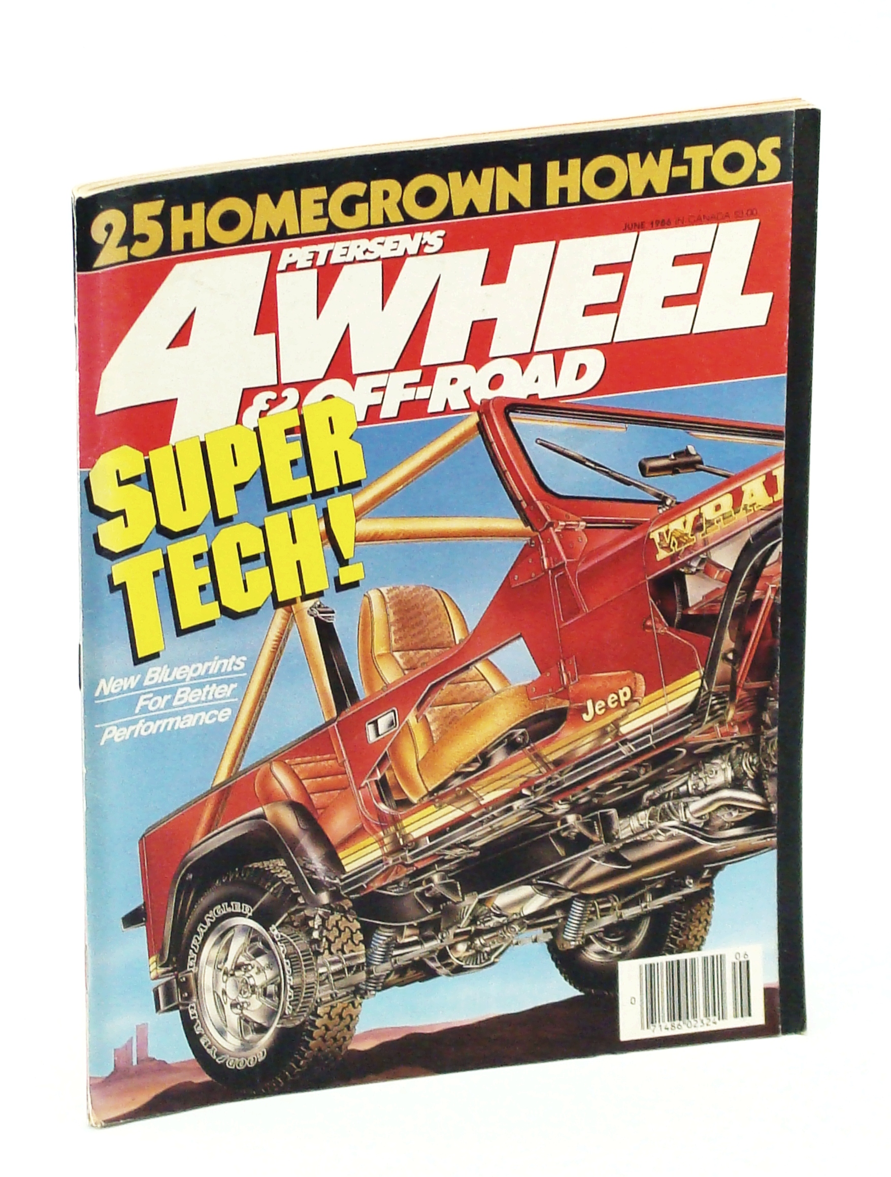 Petersen's 4 Wheel & Off-Road Magazine, June 1986 - Super Tech!