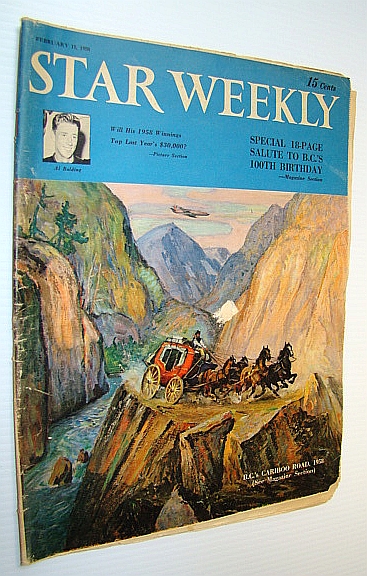 (Toronto) Star Weekly, January 4 1958 - Gorgeous Cover Photo Includes ...