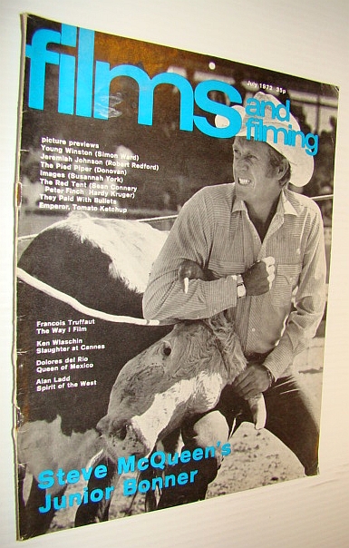 Films and Filming Magazine, July 1972: Steve McQueen Cover Photo (from ...