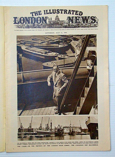 The Illustrated London News, July 23, 1949 - London Dock Strike