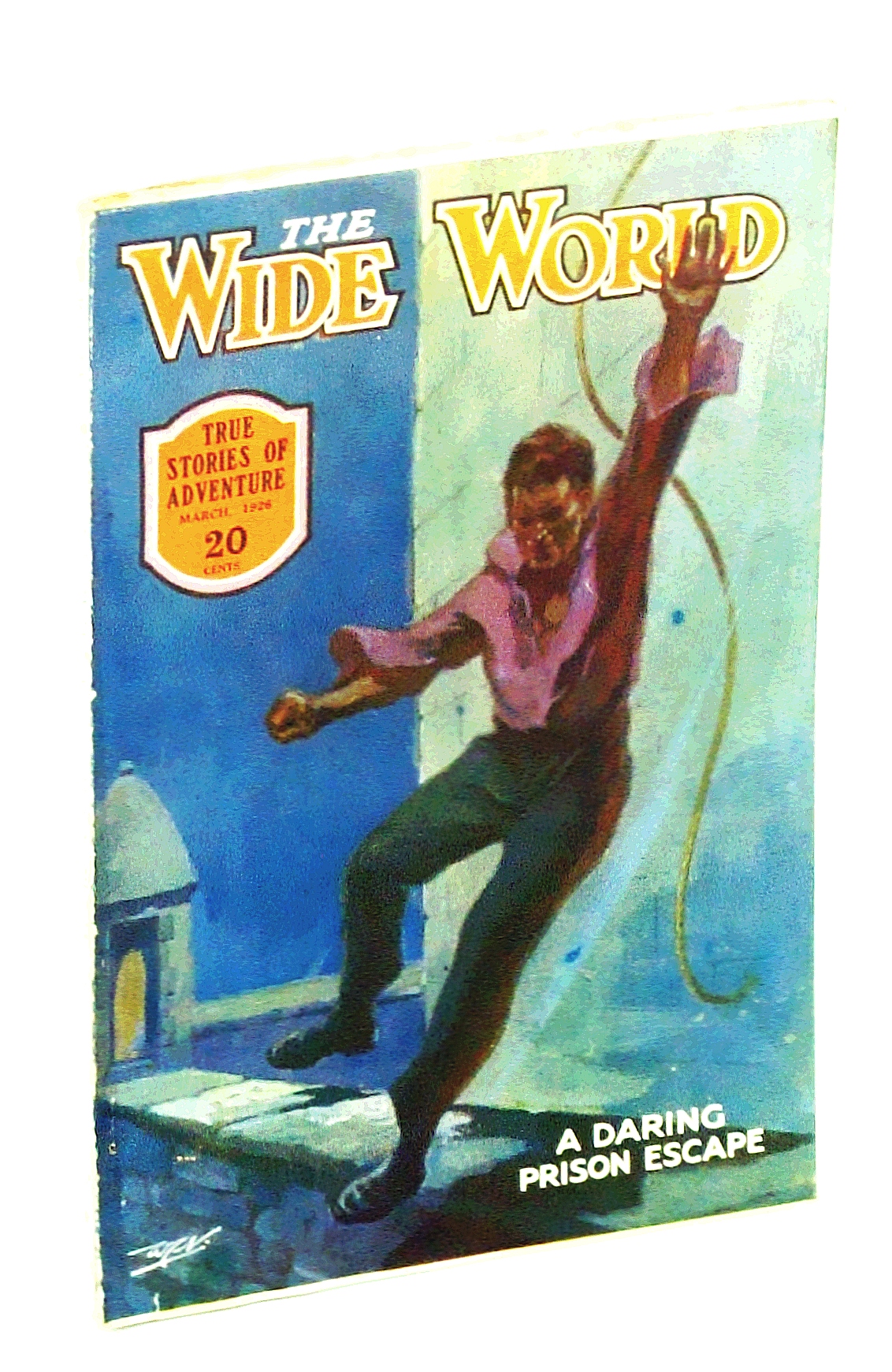 The Wide World Magazine, March 1944 - The Man Who Lost Face
