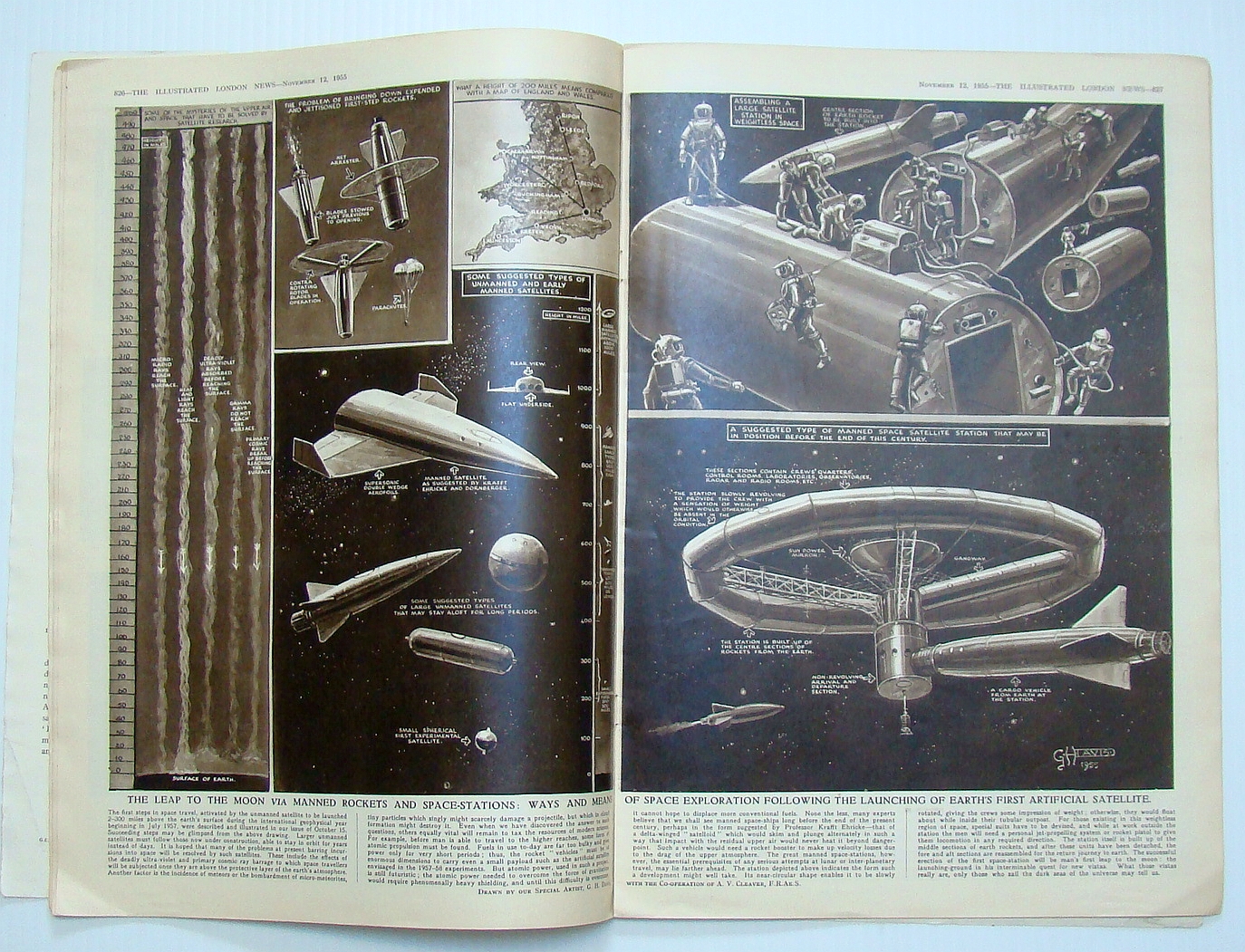 The Illustrated London News (ILN), November (Nov.) 12, 1955: Sabha ...