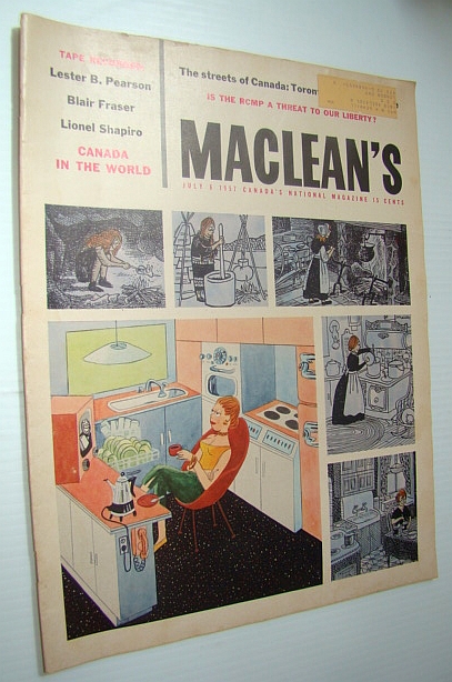 Maclean's - Canada's National Magazine, July 6, 1957 - Canadian Diamond ...