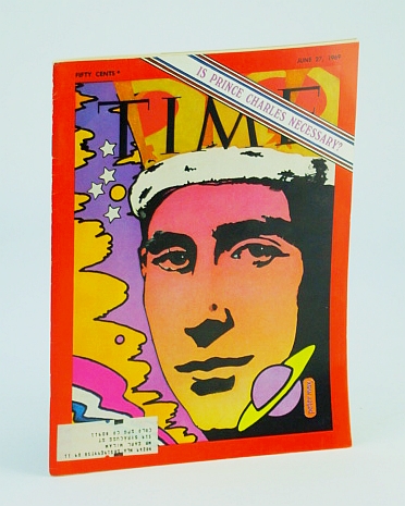 Time Magazine, June 27, 1969 - Prince Charles Cover