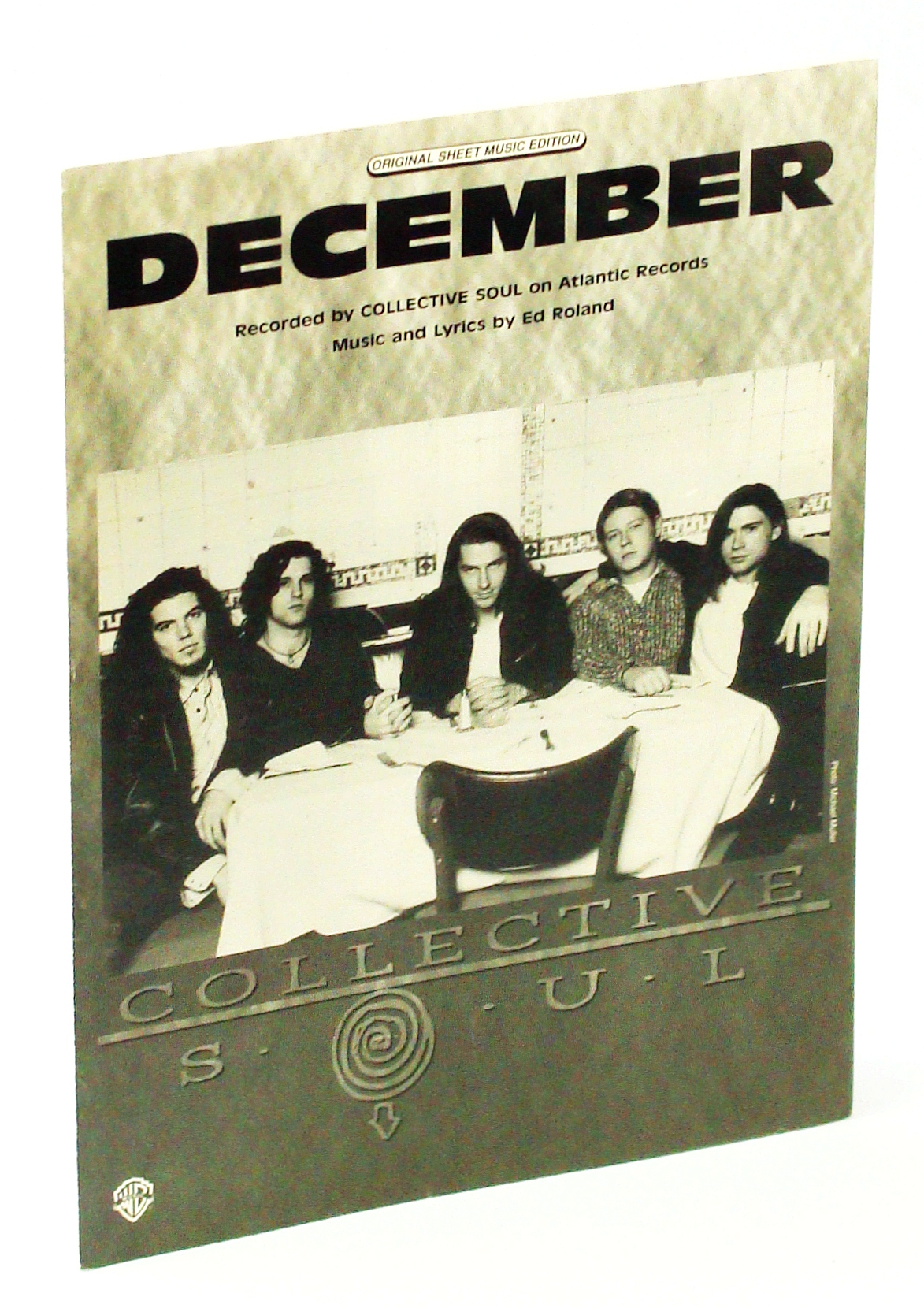 December. Original Sheet Music Edition. Recorded by Collective Soul on ...
