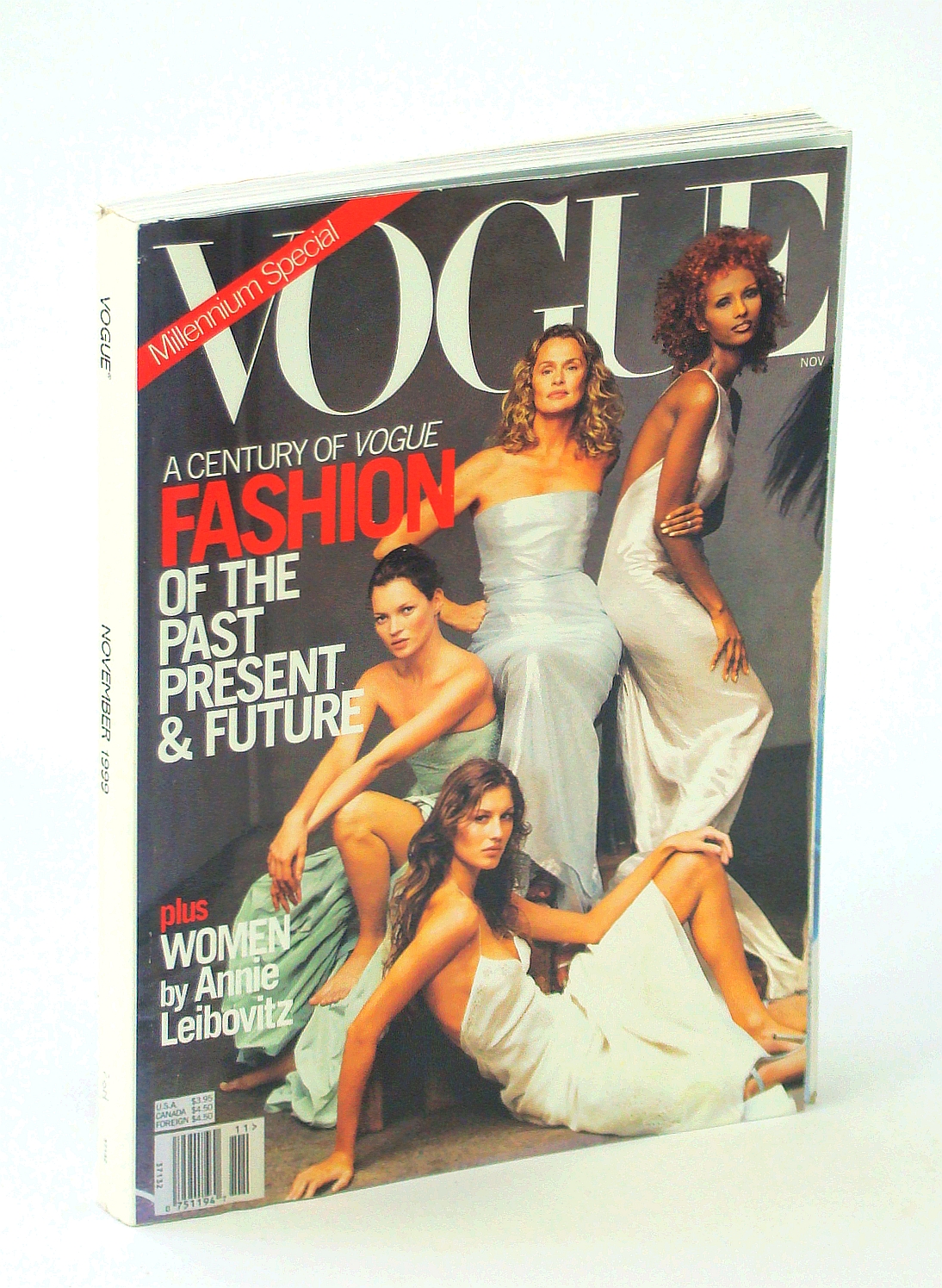 Vogue (US) Magazine, December (Dec.) 1993 - Sharon Stone Cover