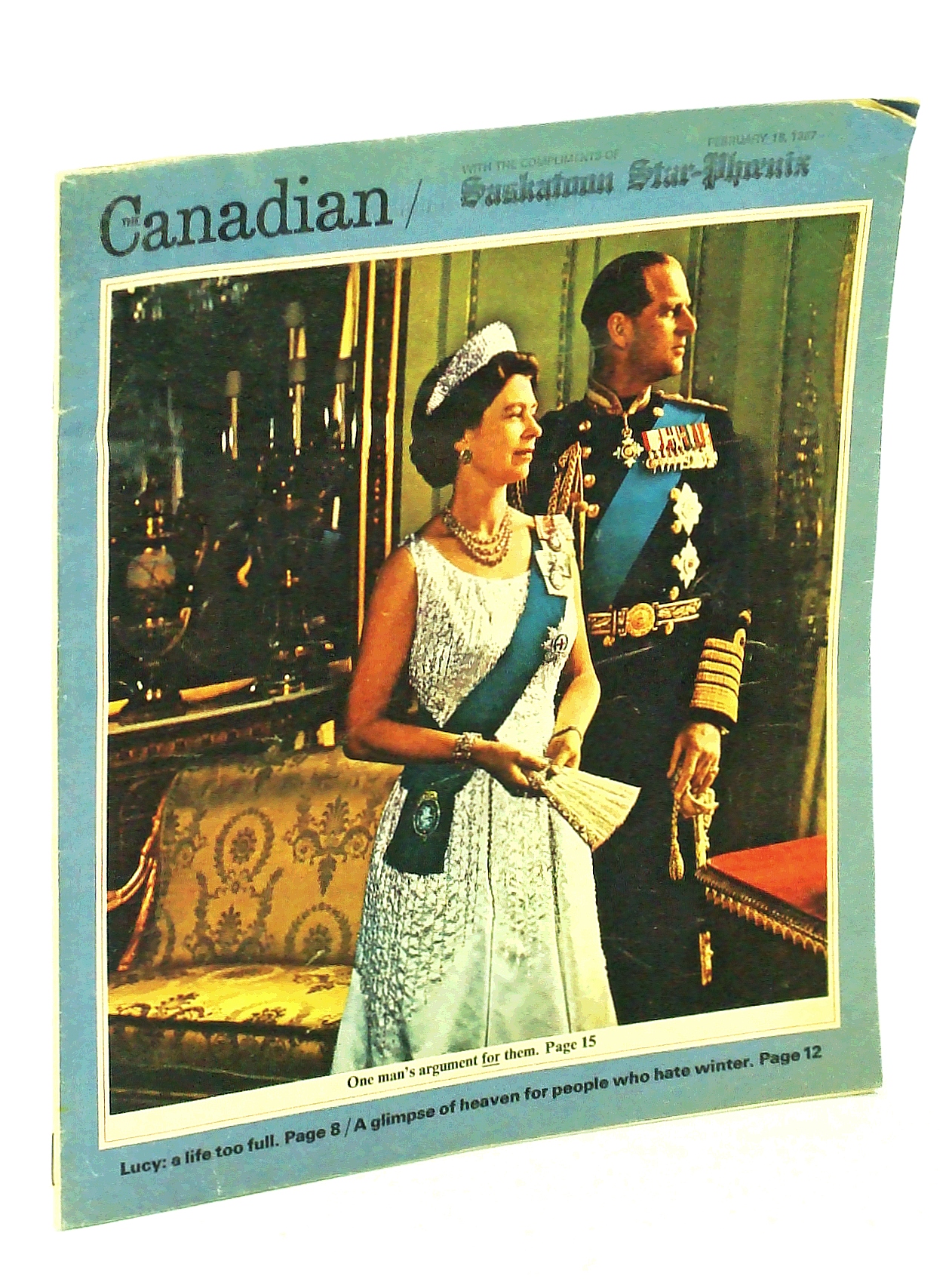 Canadian Magazine, February [Feb.] 18, 1967: Claude Bissell - President ...