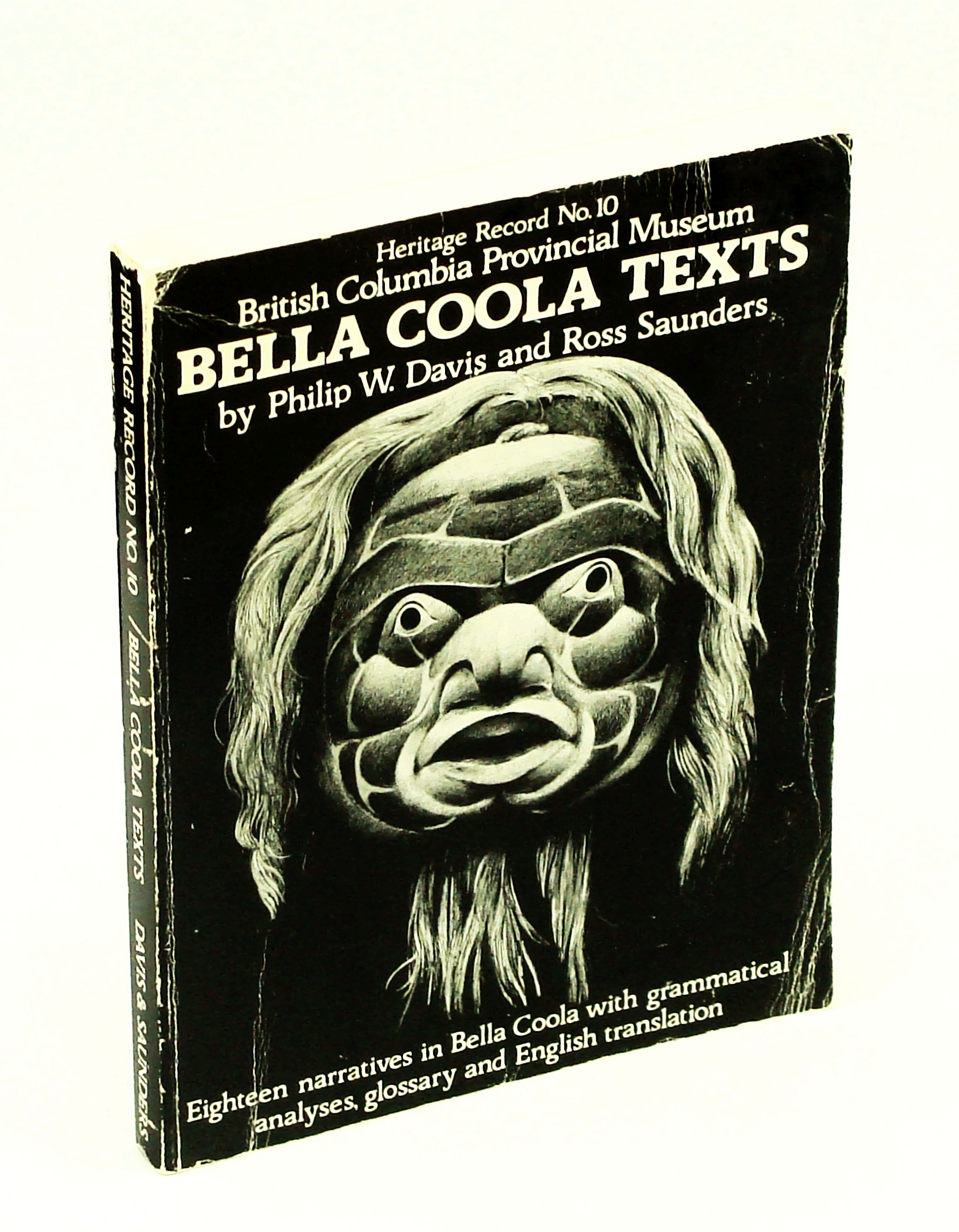 Bella Coola Texts - British Columbia Provincial Museum Heritage Record ...