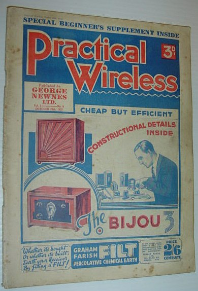 Practical Wireless Magazine: October 29th, 1932 - Vol. 1, No. 6