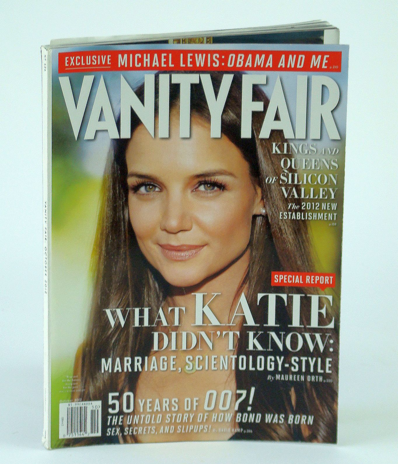 Vanity Fair Magazine, October 2012, No. 626 - Katie Holmes Cover Photo