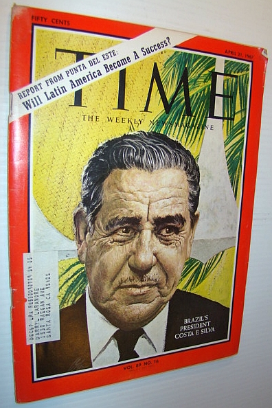 Time Magazine, April 21, 1967 - Brazilian President Costa E. Silva