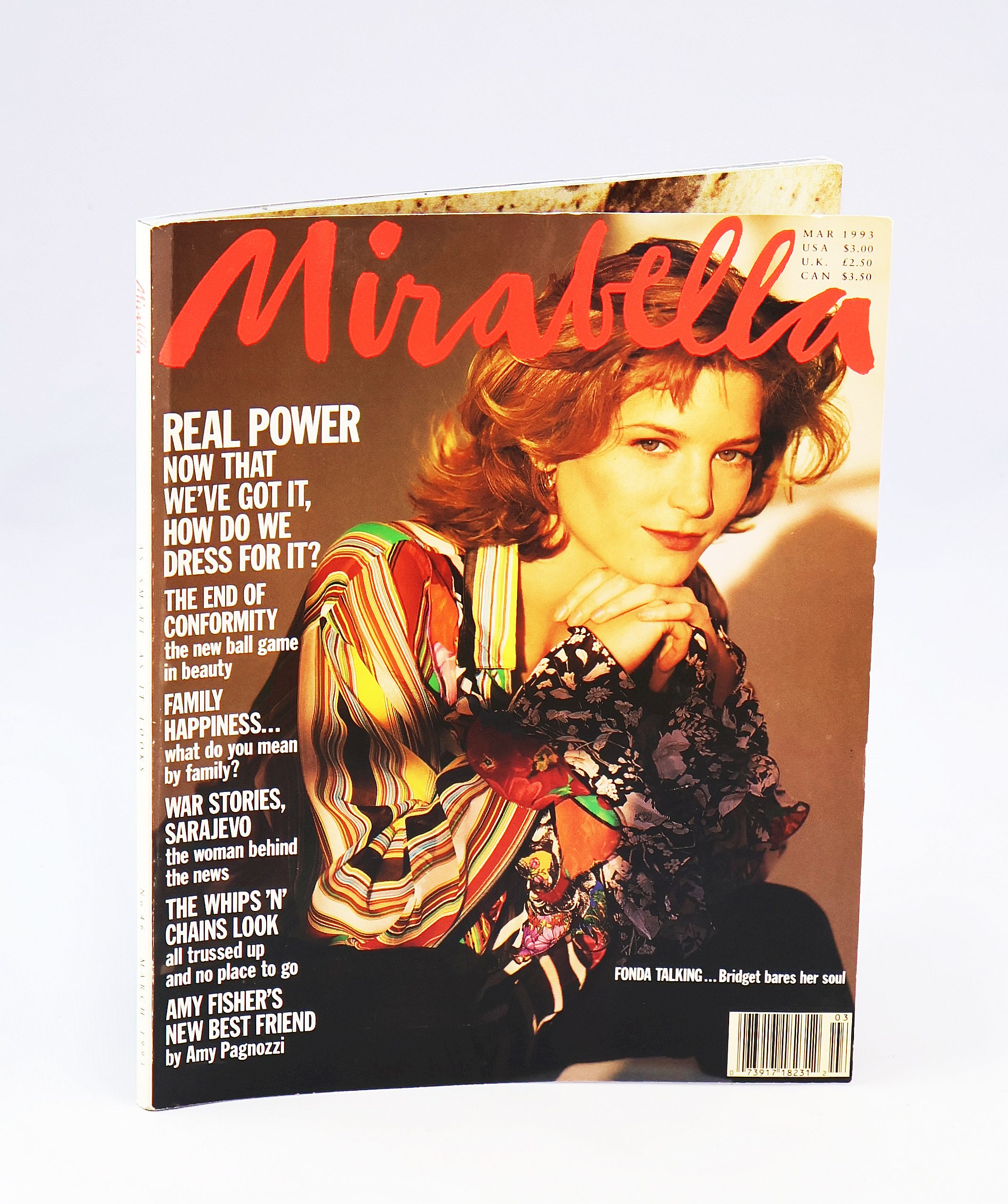 Mirabella Magazine, March 1993, No. 46 - Bridget Fonda Cover