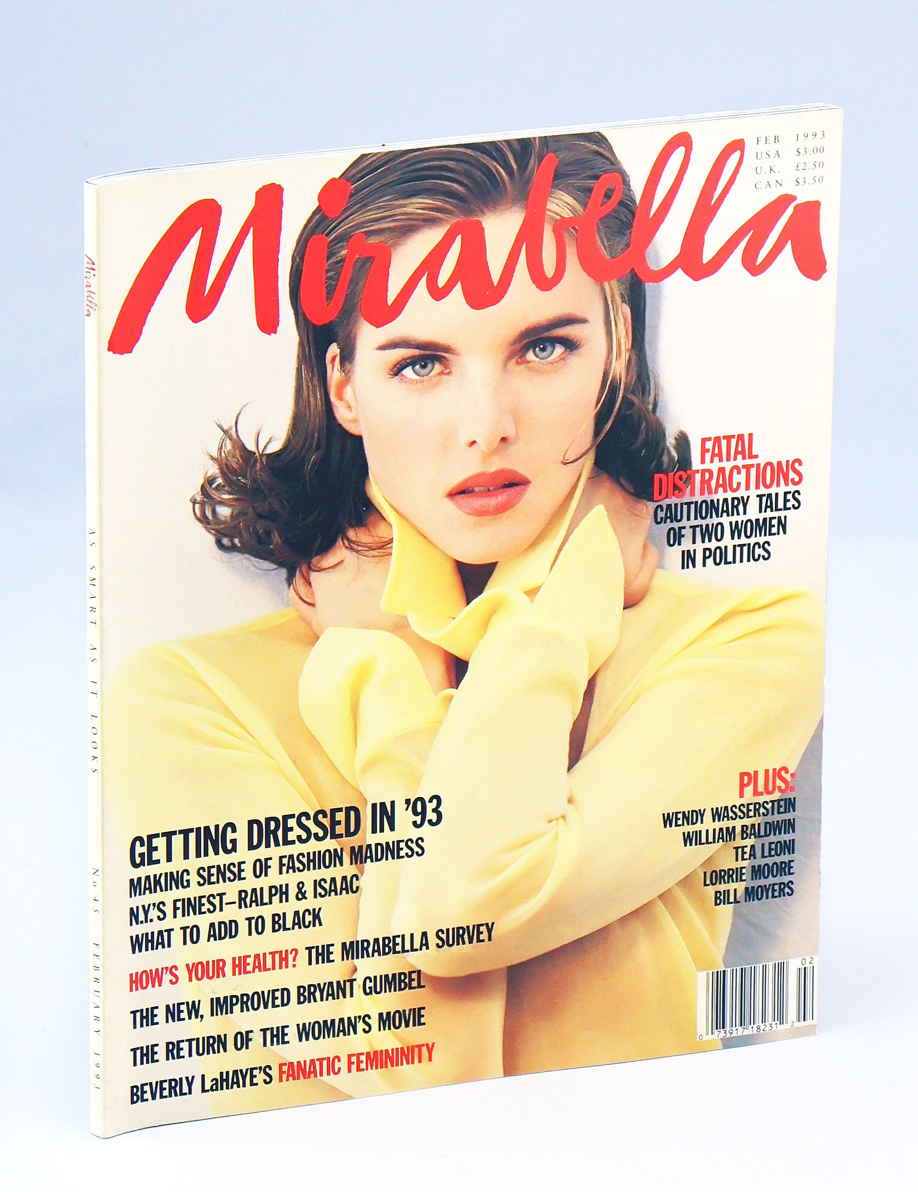 Mirabella Magazine, February 1993, No. 45 - Susan Miner Cover Photo