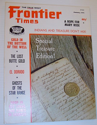 Frontier Times Magazine: September 1974 *SPECIAL TREASURE ISSUE*